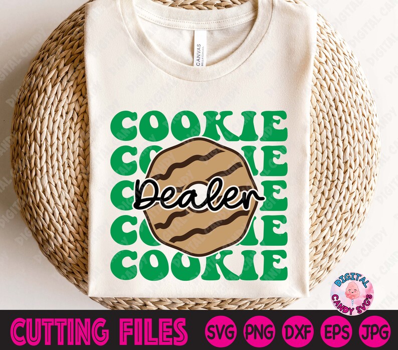 Cookie Dealer Svg Girl Scouts Svg Girl Scout Troop Svg Etsy