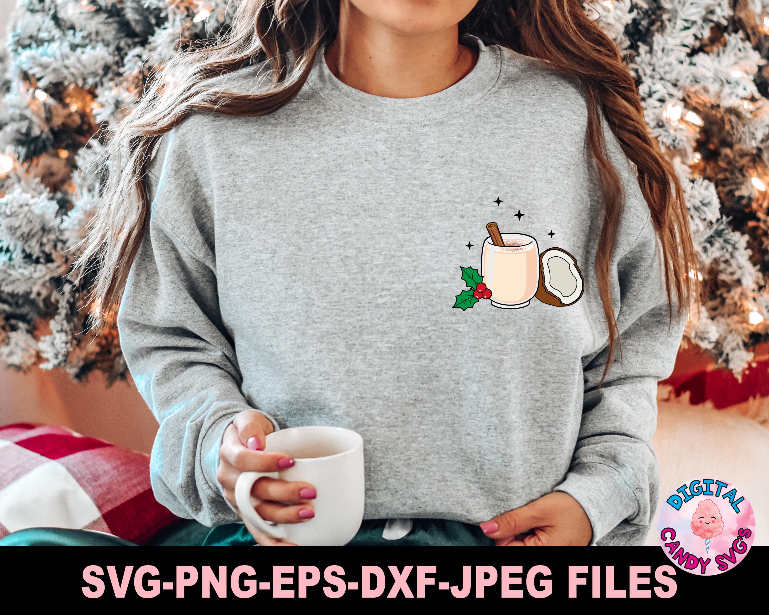 I'm Just Here for the Coquito and Family Drama Svg Png, Coquito Svg Png ...