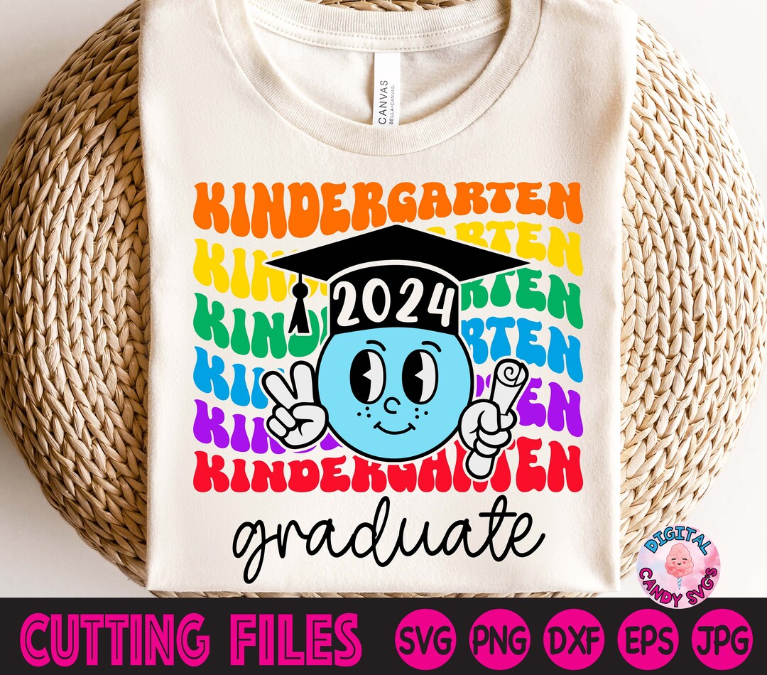Kindergarten Grad Svg Png, Kindergarten Graduate Svg, Svg Files for ...
