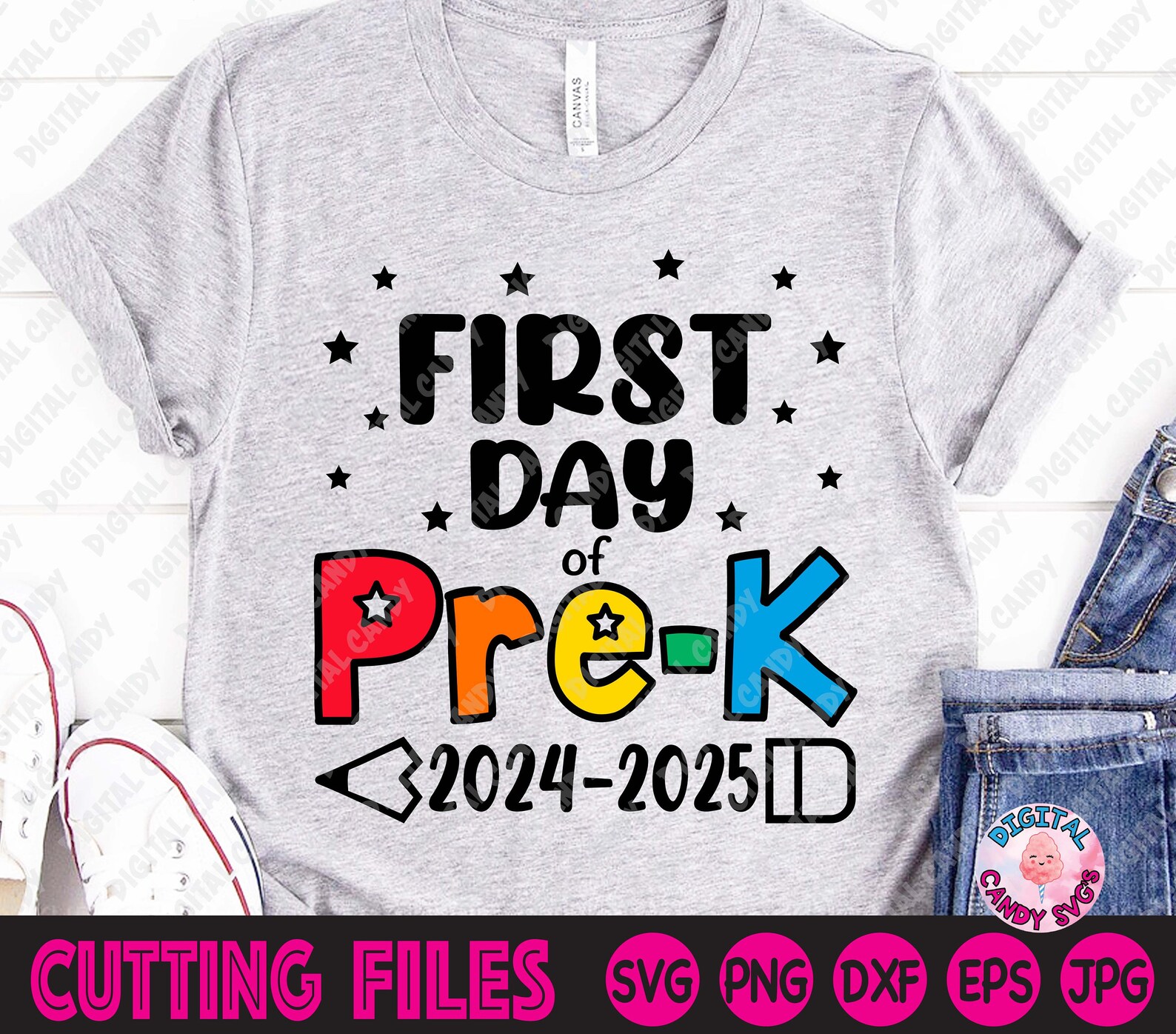 First Day of Pre-k, First Day of School Svg, Pre-k Svg, Svg Files for ...