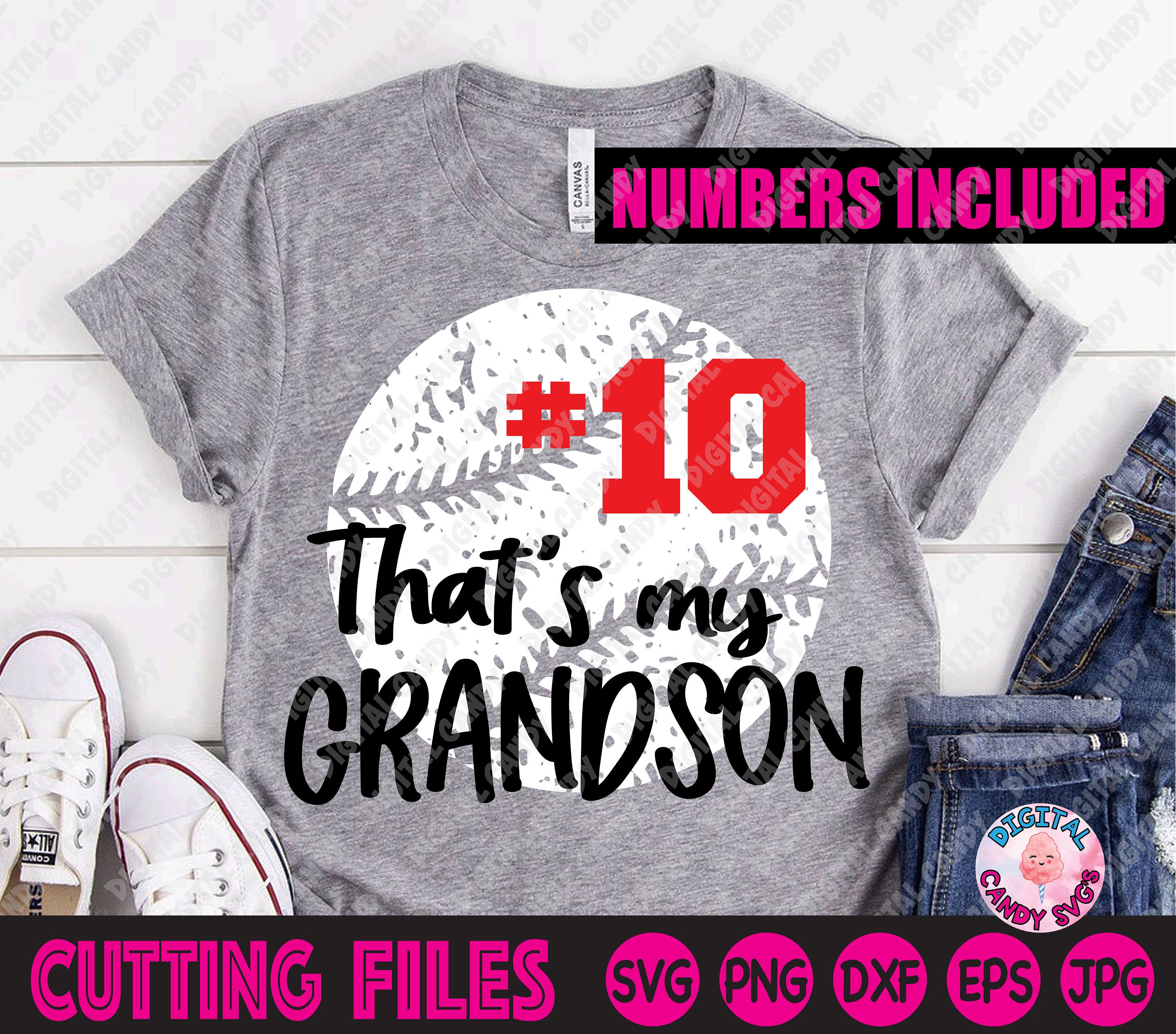 Baseball Svg Baseball Grandma Svg Grandma Svg Thats My Etsy