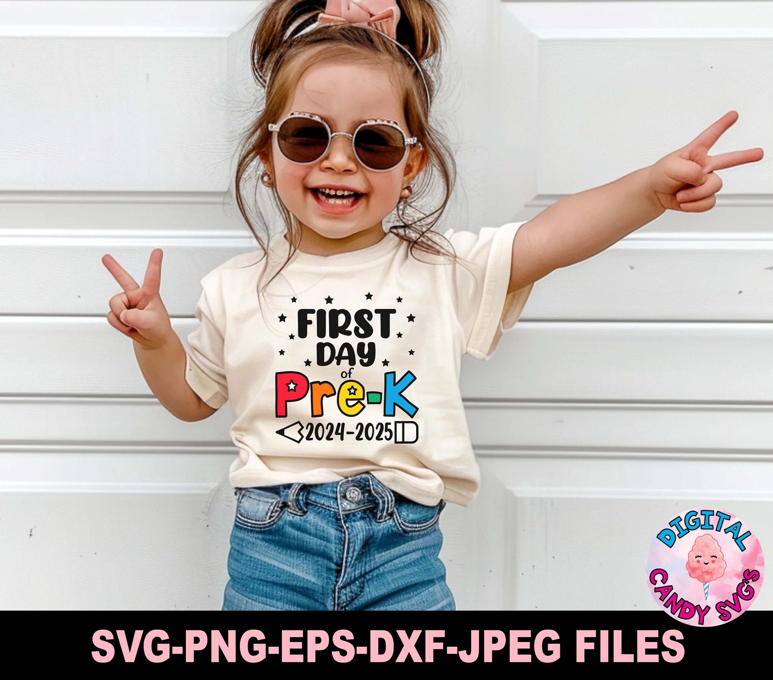 First Day of Pre-k, First Day of School Svg, Pre-k Svg, Svg Files for ...