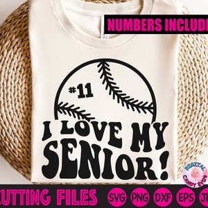Baseball Senior Svg, That's My Senior Svg, Baseball Svg, I Love My ...