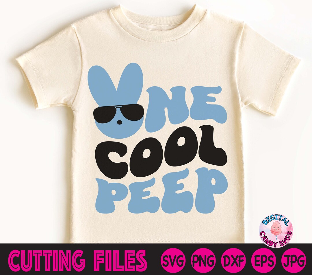 One Cool Peep Svg, Boys Easter Svg Png, Forget the Bunnies I'm Chasing ...
