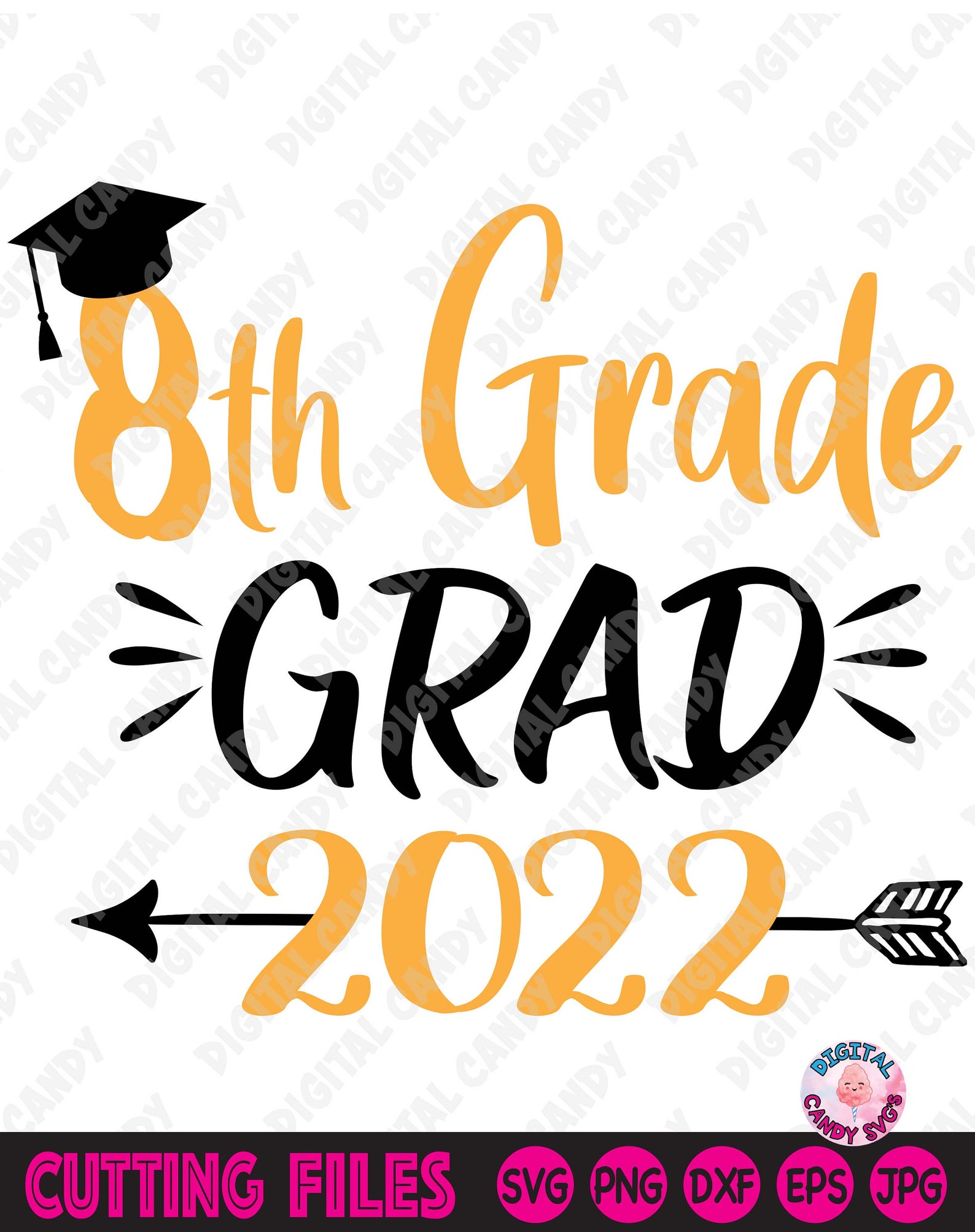 8th Grade Grad Svg 8th Grade Svg Graduate Svg Graduation - Etsy