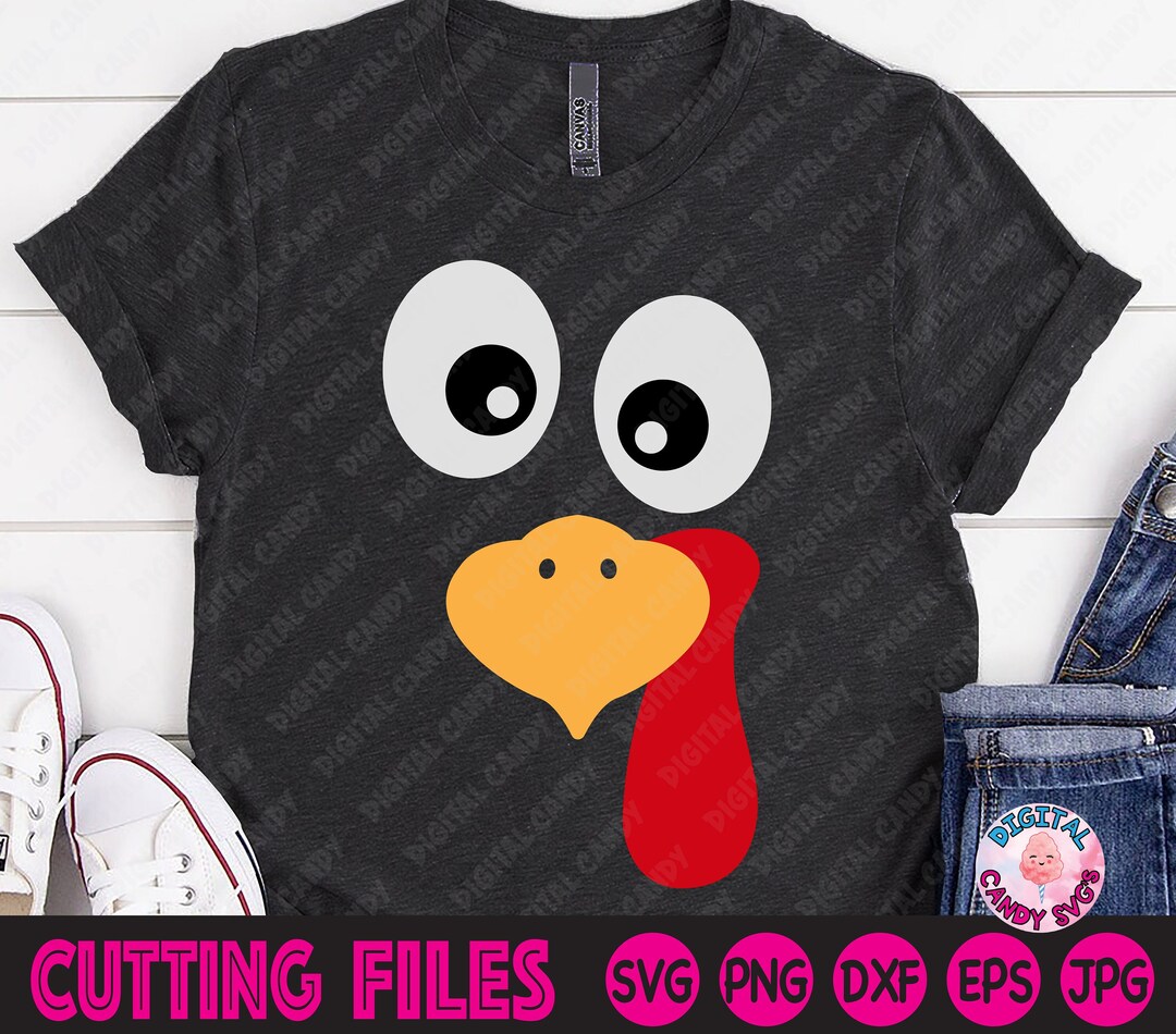 Cara de pavo Svg, Acción de Gracias Svg, Globble Svg, Archivos Svg para ...