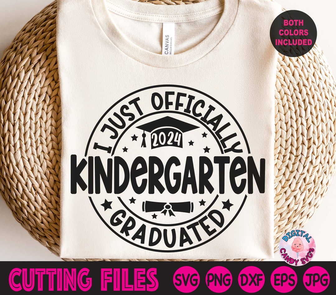 Kindergarten Grad Svg Png, Kindergarten Graduate Svg, Svg Files for ...