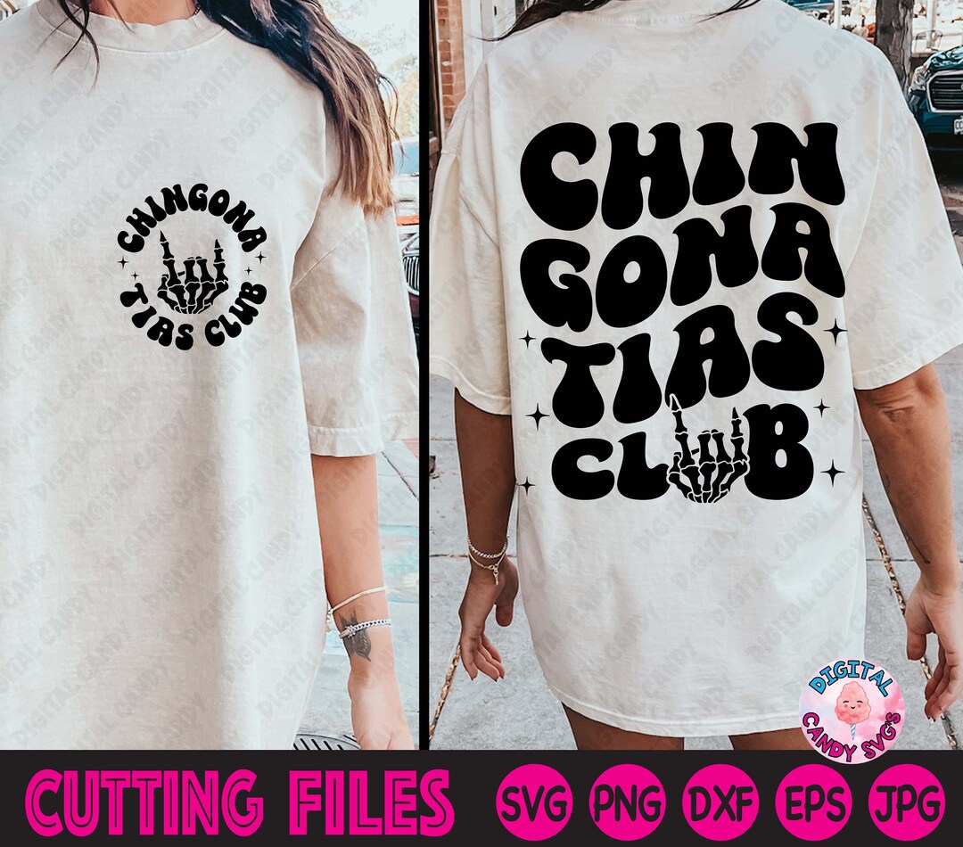 Latina Svg, Chingona Svg, Badass Aunts Club, Chingona Tia Svg, Badass ...