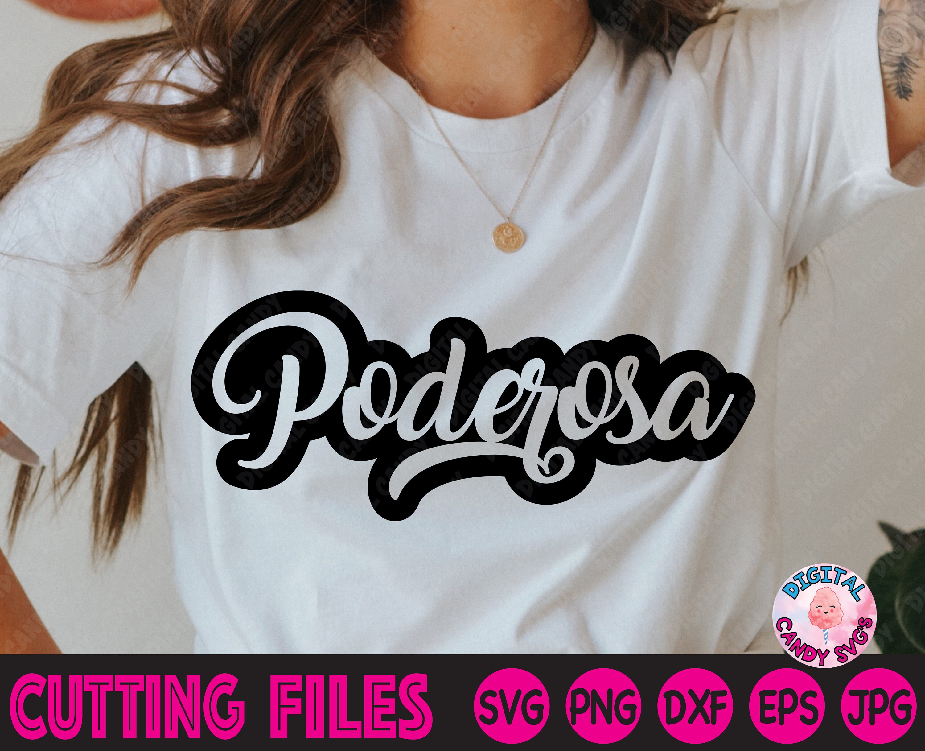 Poderosa Svg, Latina Svg, Chingona Svg, Latina Power Svg, Svg Files for ...