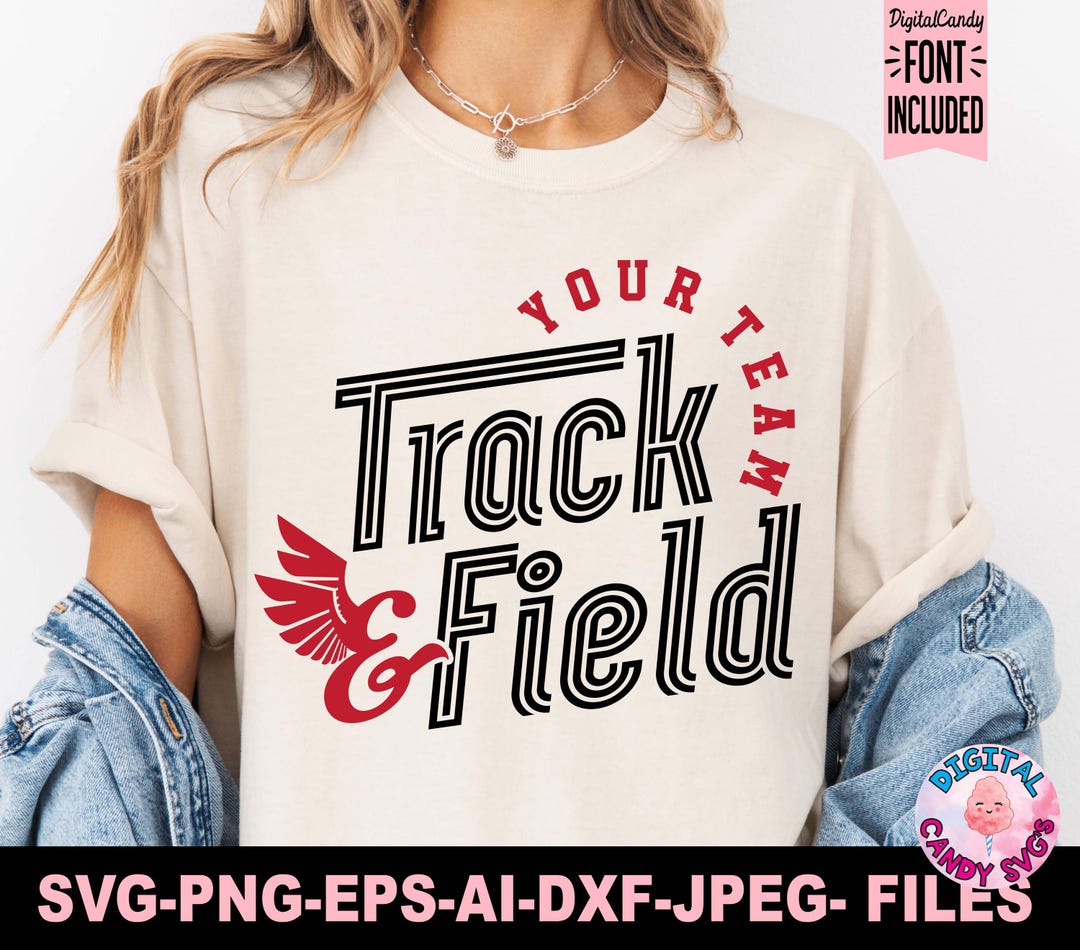 Track and Field Svg Png, Track Team Template Svg Png, Track Mom Svg ...