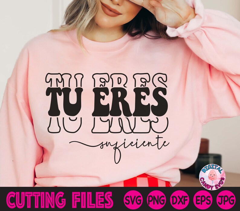 Tu Eres Suficiente Svg Latina Svg Chingona Svg Poderosa - Etsy