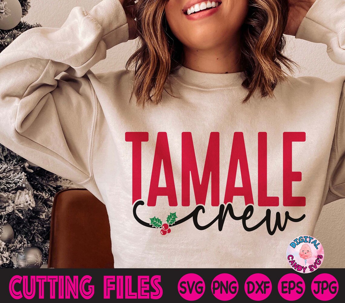 Feliz Navidad Svg, Tamale Making Crew Svg, Tamales Svg, Merry Christmas ...