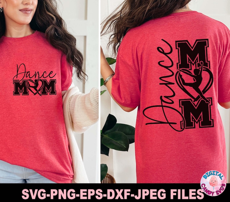 Dance Mom Svg Png, Dance Svg Png, Dance Team Template Svg, Svg Files ...