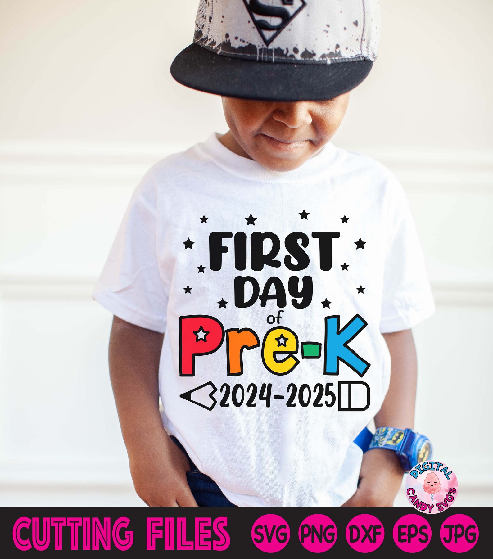 First Day of Pre-k, First Day of School Svg, Pre-k Svg, Svg Files for ...