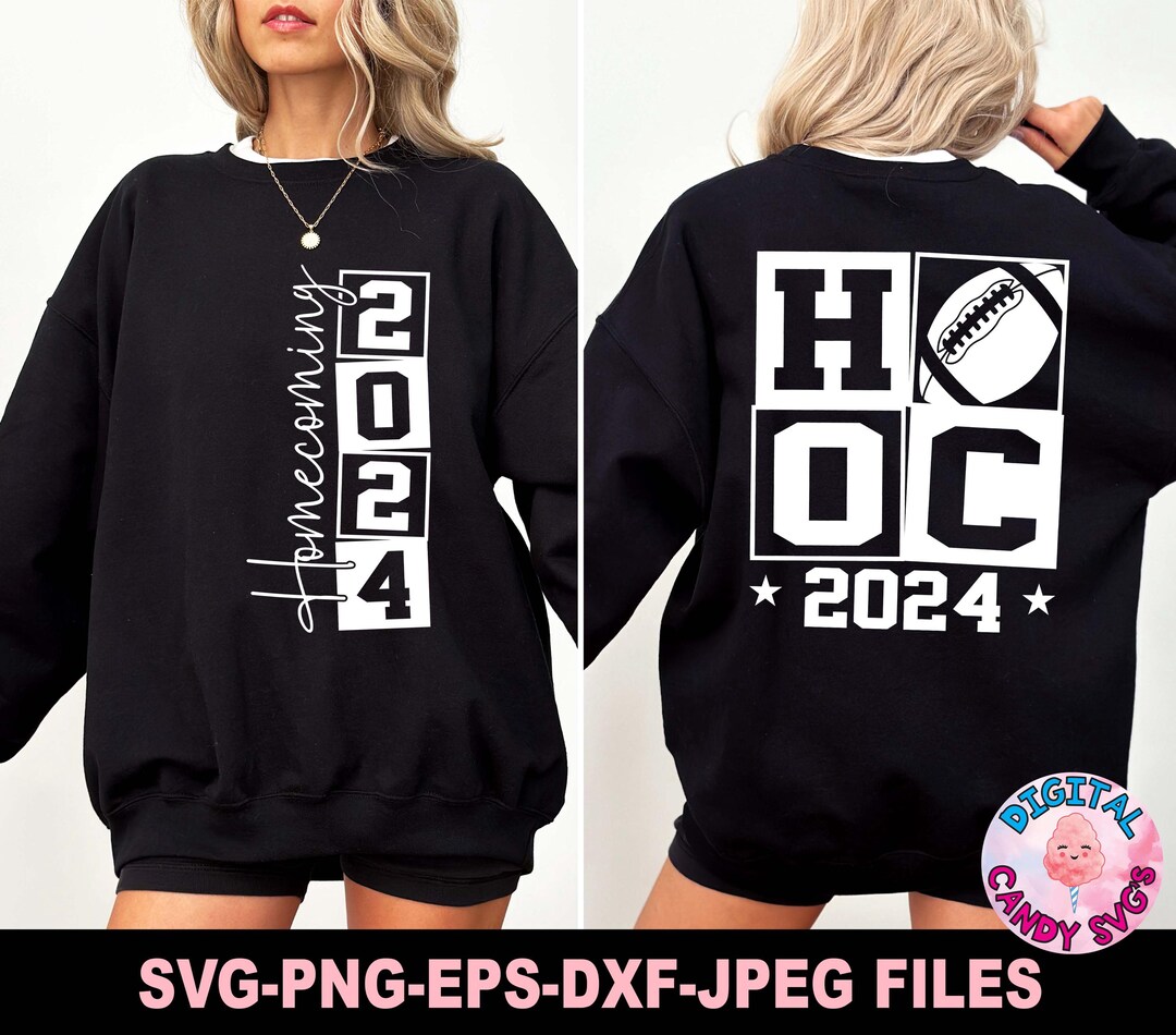 Hoco 2024 Svg Png, Homecoming 2024 Svg Png, Camisa Homecoming Svg Png ...