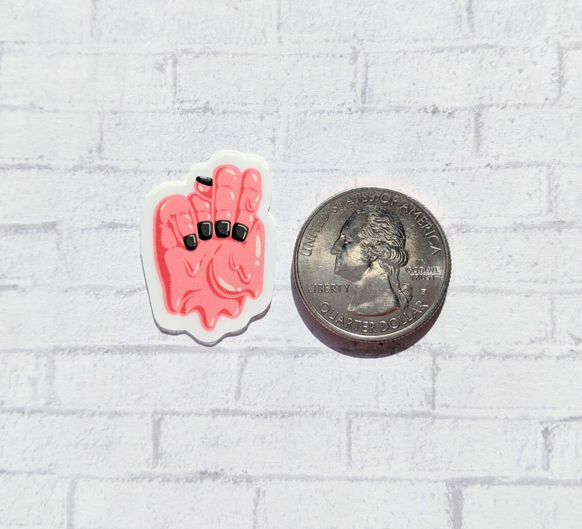 Custom ASL Letter Stickers Waterproof Vinyl Decal Sticker | Etsy