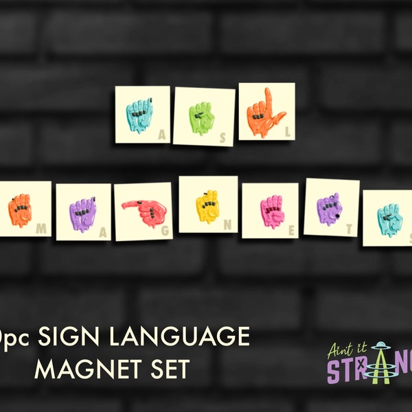 Alphabet Magnets - Etsy