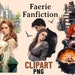 Fanfiction Clipart, Faerie PNG Bundle, Fanfic Clip Art, SJM Clipart ...