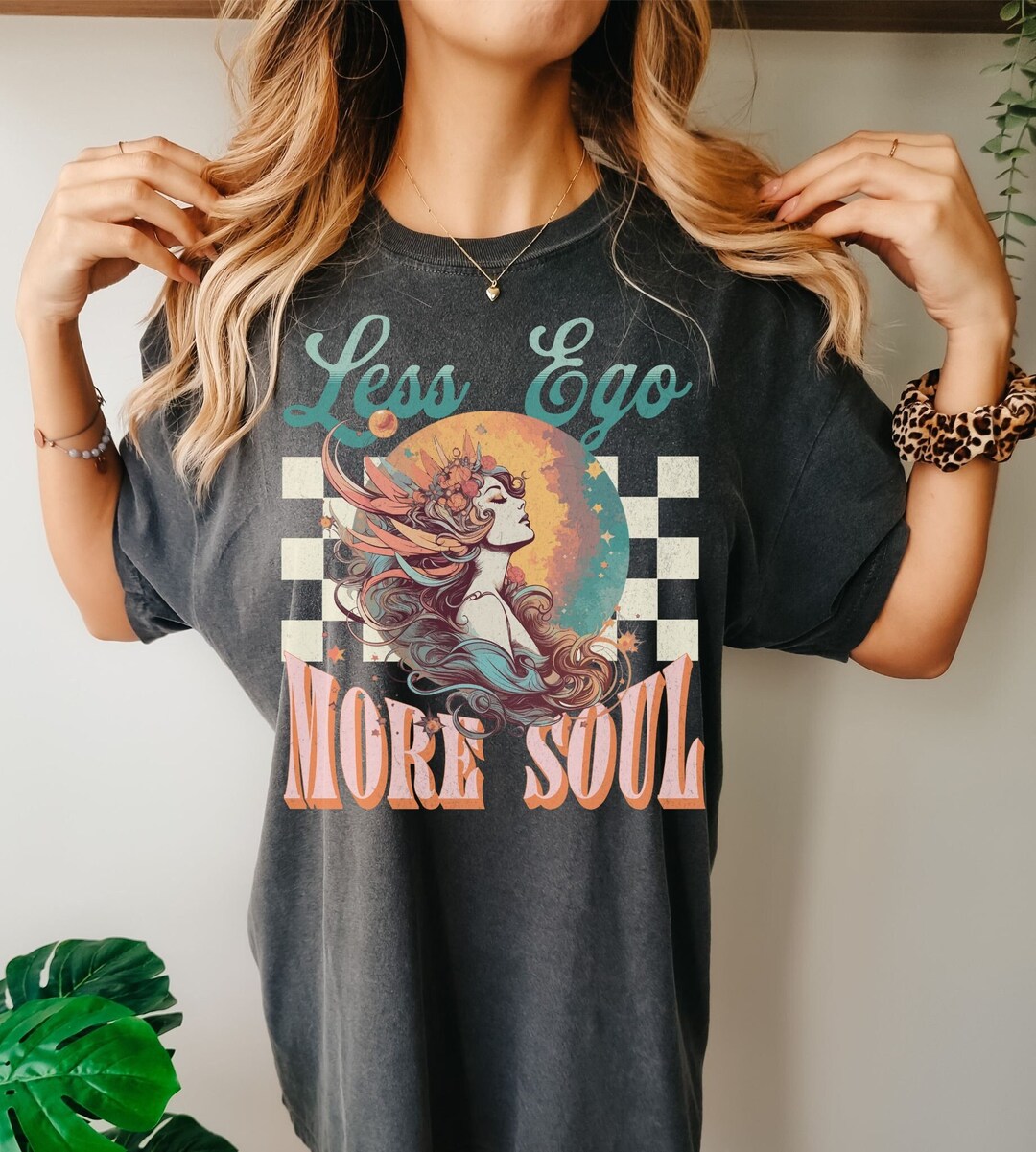 Less Ego More Soul Shirt Hippie T-shirt Boho Shirt Gift for Hippie ...