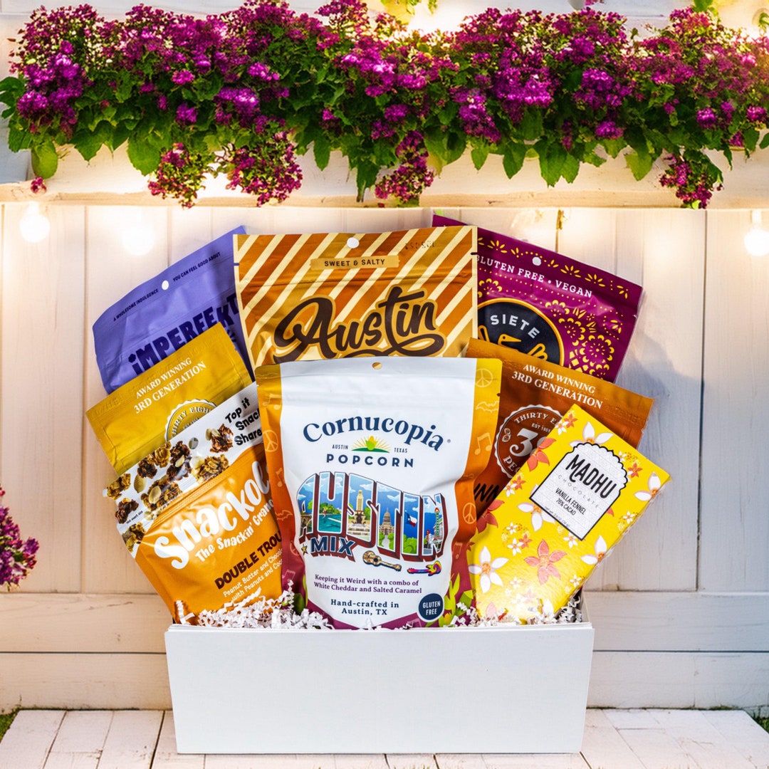 Austin Gift Box,austin Gift Baskets,austin Food Gift Basket,austin Gift ...