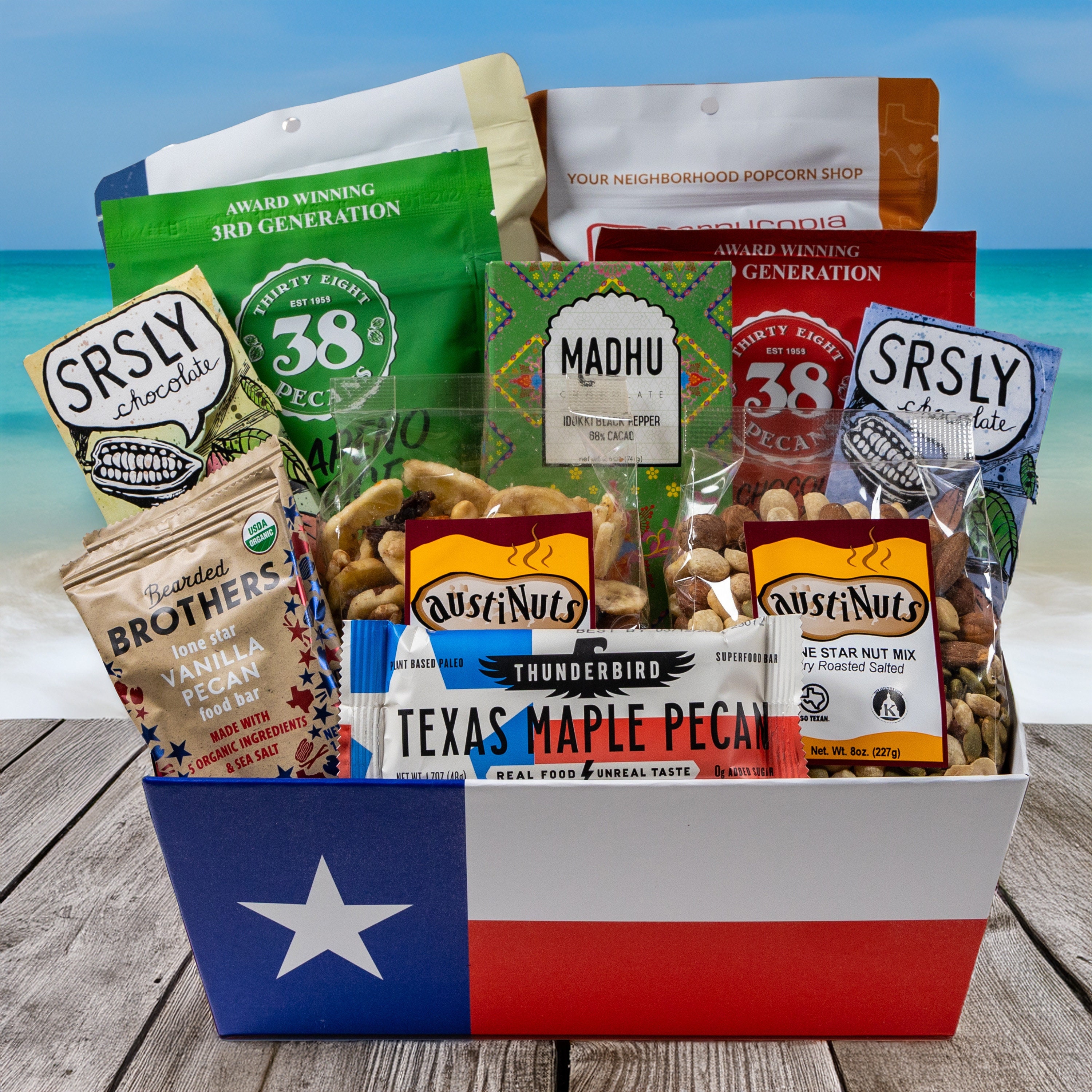 Snacks From Texas Gift Basket, Texas Gift Basket, Texas Gift Boxes ...