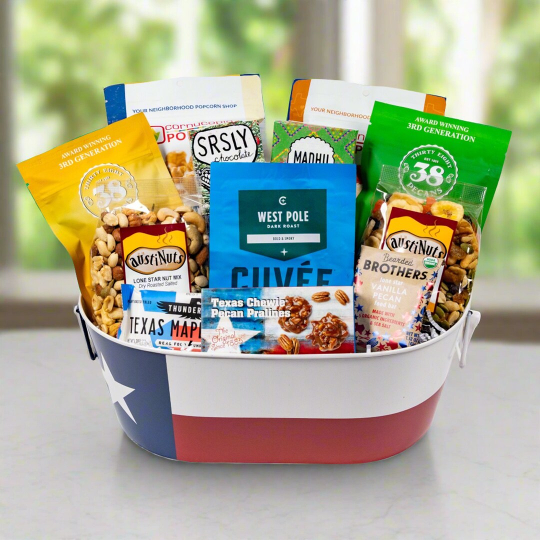 Texas Gift Baskets, Gift Basket Texas , Texas Food Gifts, Austin Gift ...
