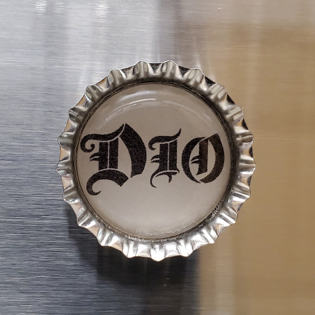 DIO 4-pack Bottle Cap Refrigerator Magnets. - Etsy