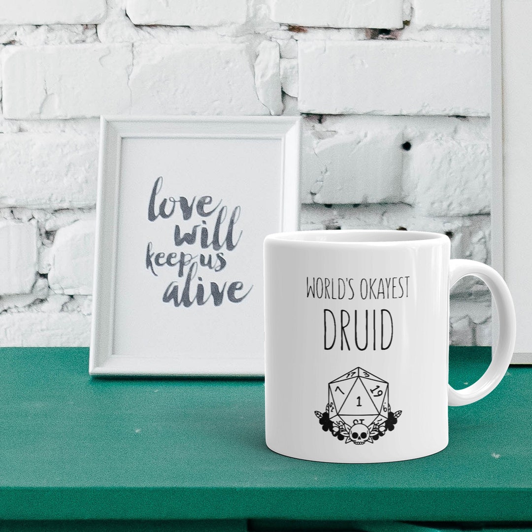 Druid - Dungeons and Dragons - Dnd Druid - Druid Mug Dnd - Dungeons ...