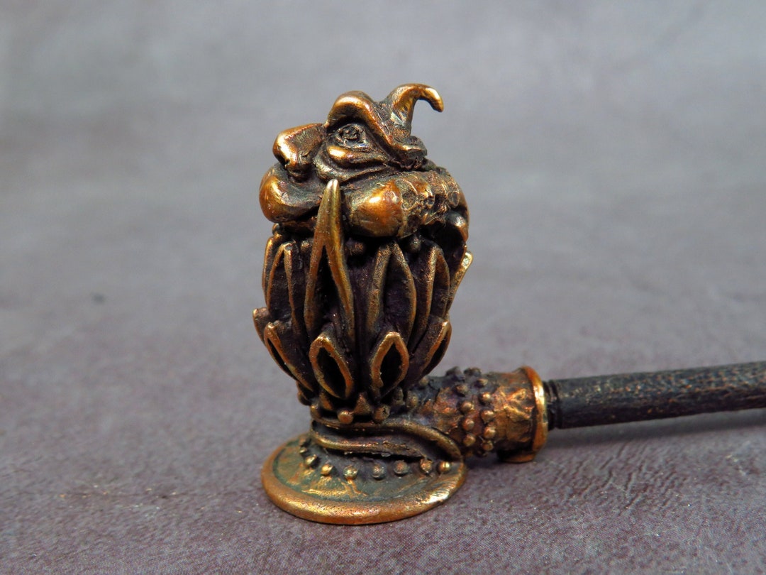 Marsh Spirit Pipe With Lid, Handcrafted Folklore Character, Custom ...