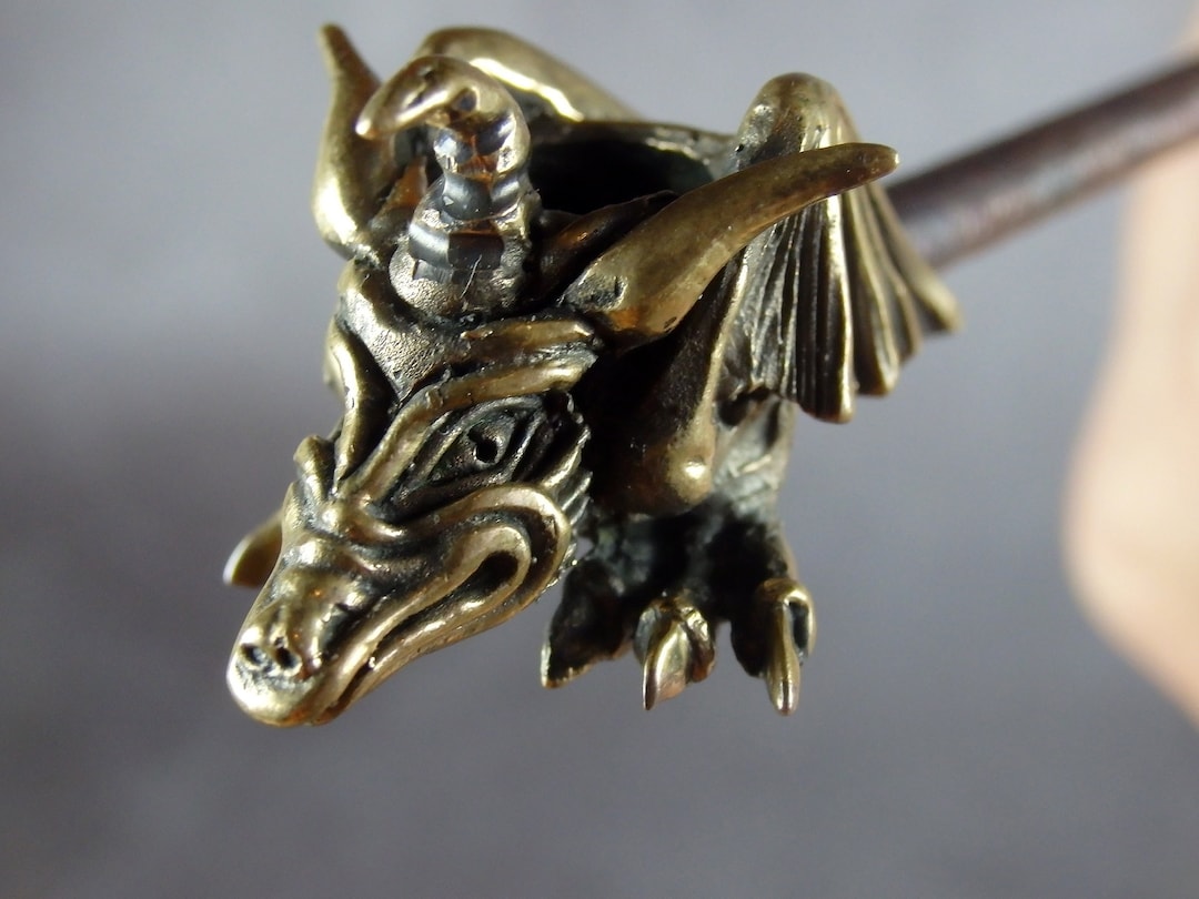 Little Dragon Smoking Pipe, Handmade Symbol 2024, Original Handcrafted ...