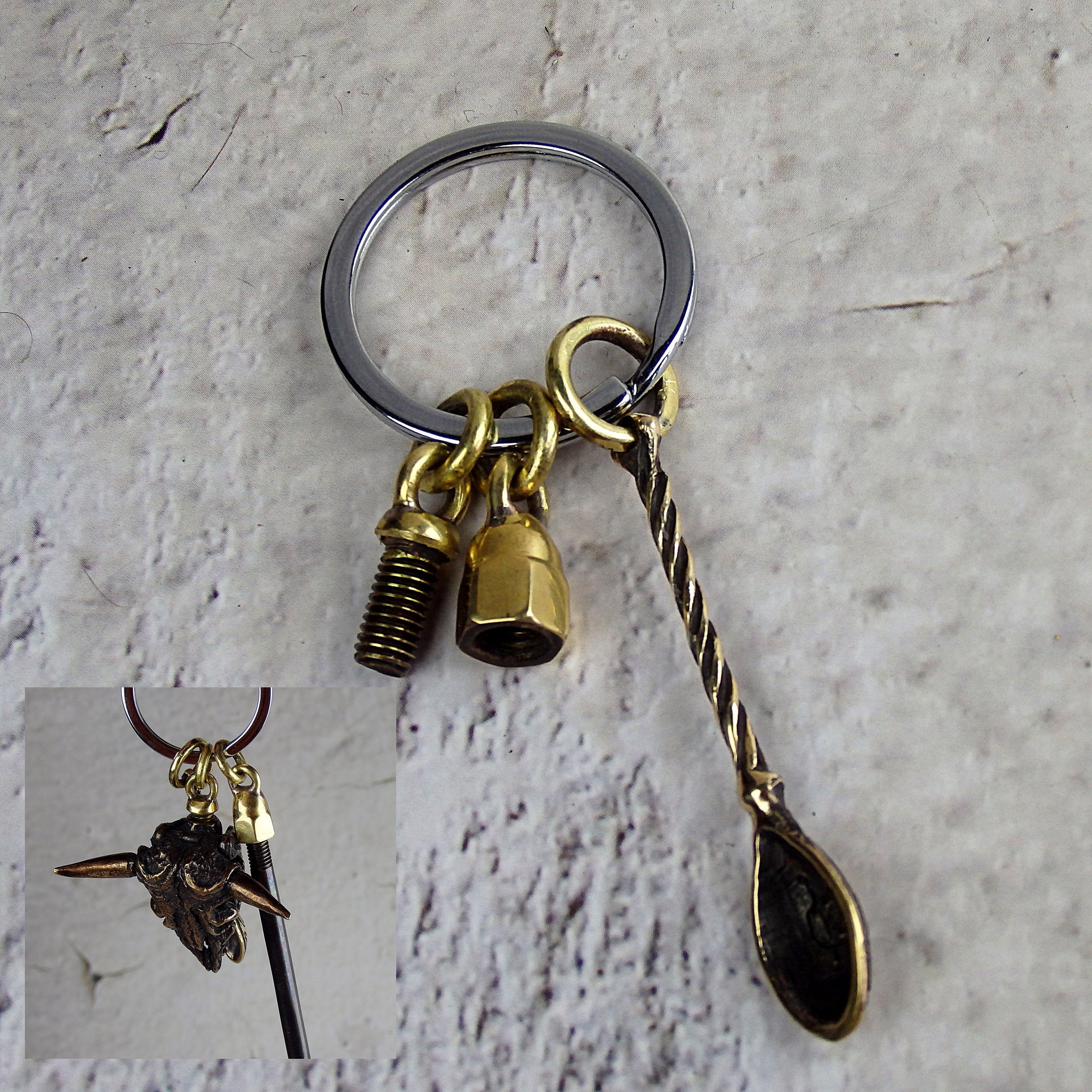 Holder for Smoking Set Handcrafted Keychain-pendant for - Etsy Singapore