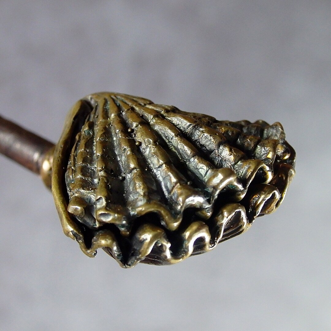 Scallop Smoking Pipe With Lid, Creative Hand Made Smoking Set, Unique ...