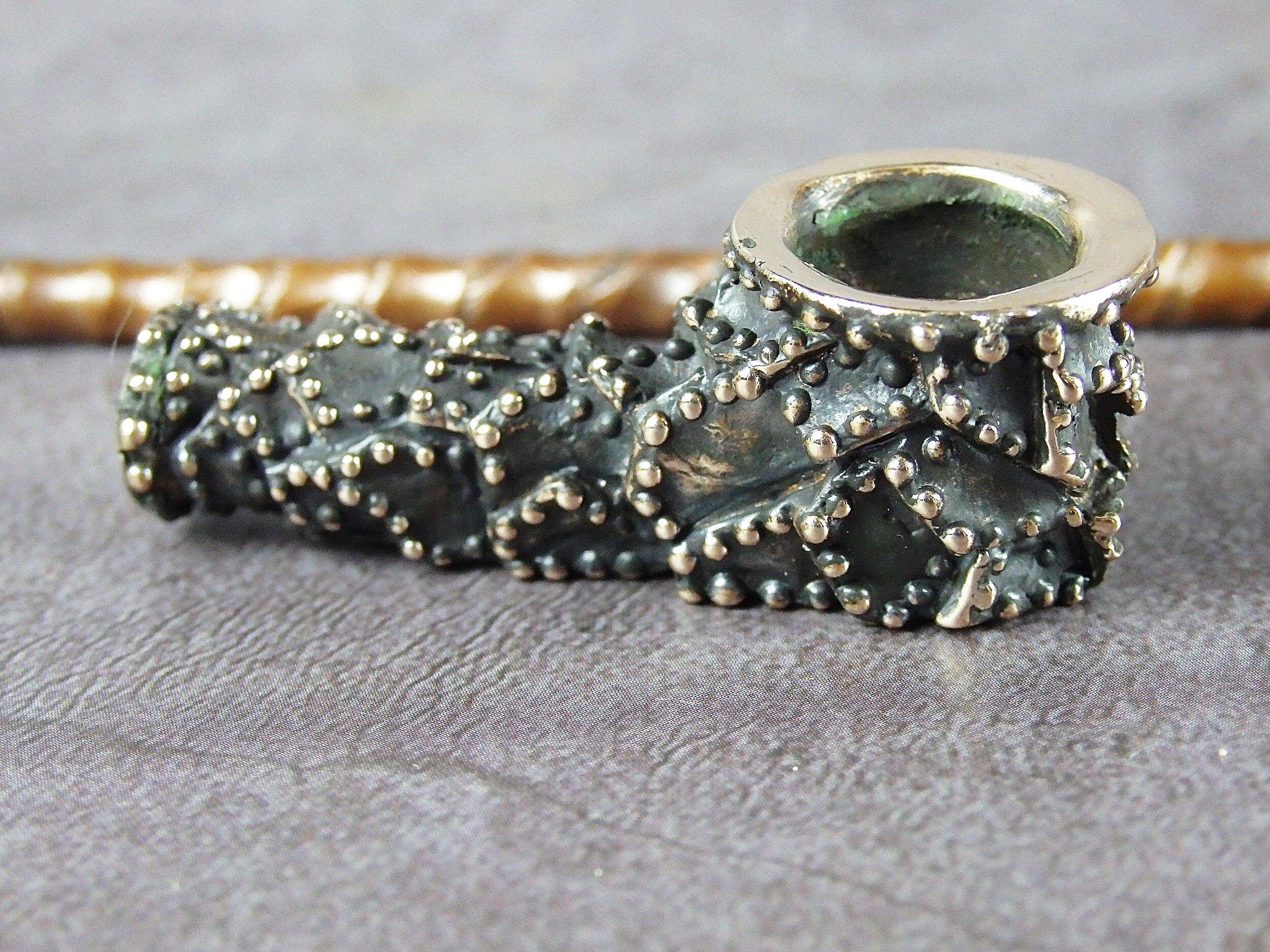 Rivets smoking Pipe original hand made smoking souvenir | Etsy