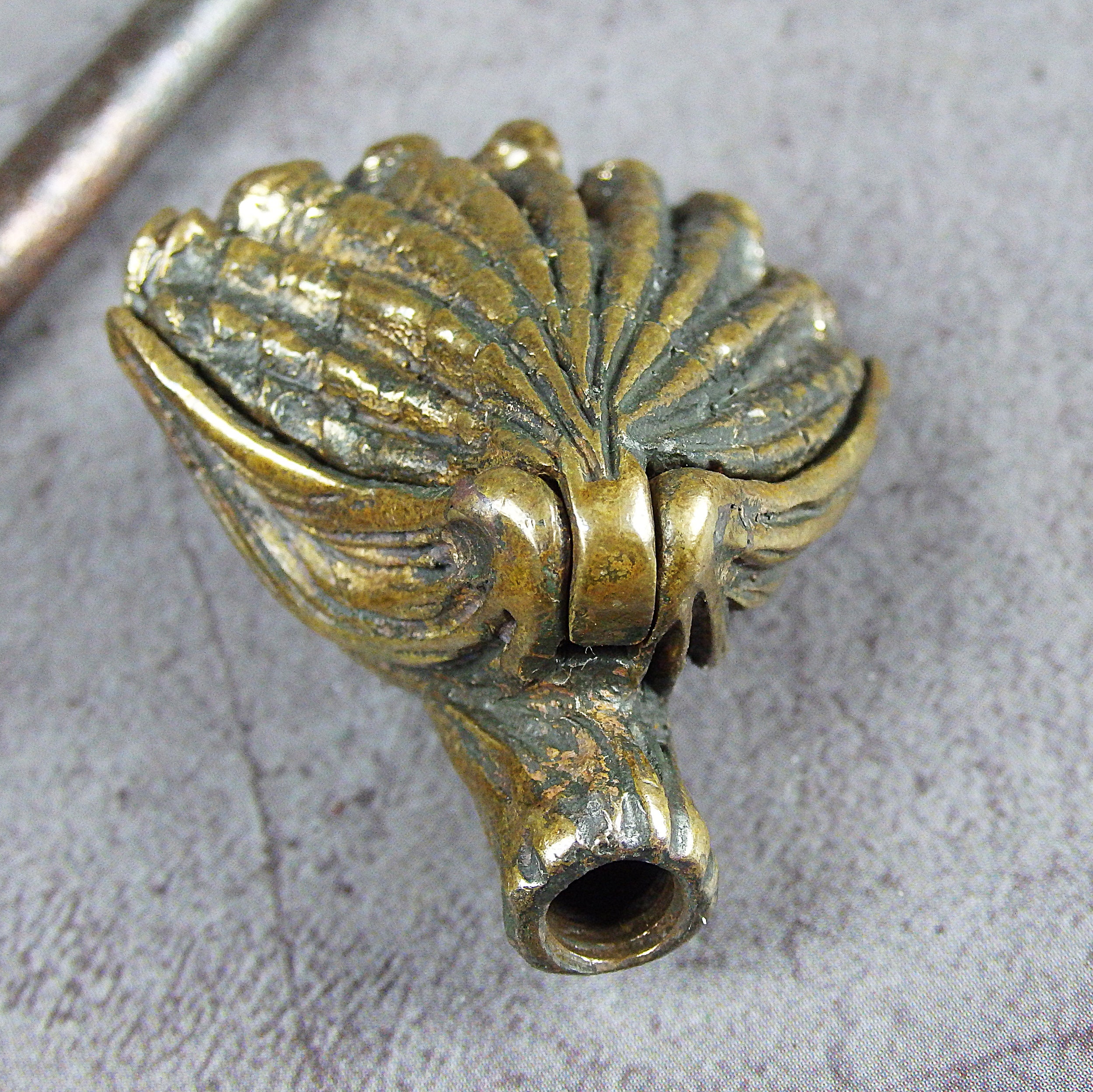 Scallop smoking pipe with lid creative hand made smoking set | Etsy