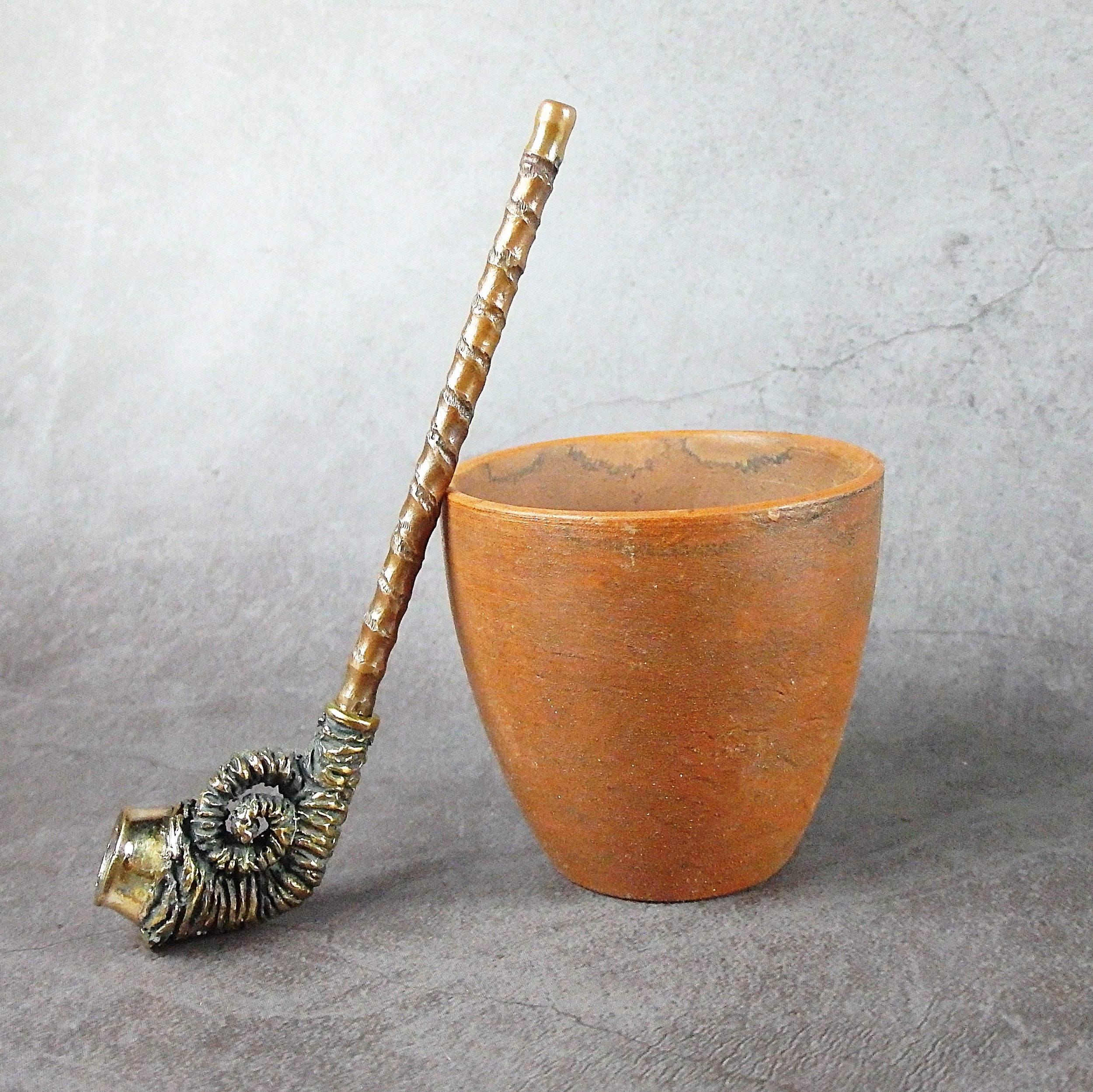 Trumpet Smoking Pipe Custom Bronze Souvenir Creative Hand - Etsy UK