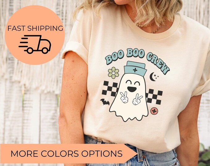 Boo Shirt, Boo Crew Shirt, Halloween Shirt, Cute Halloween Shirts ...