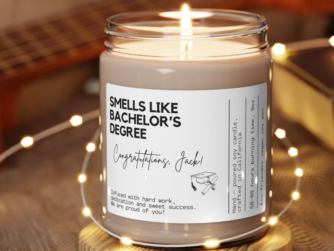 Personalized Bachelors Degree Graduation Gift Personalized Smells Like ...