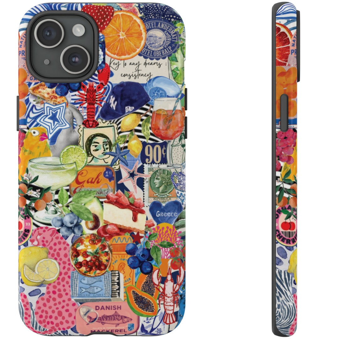 Collage Phone Case Scrapbook Phone Case Aesthetic iPhone Case, iPhone ...