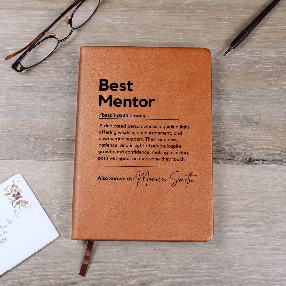 Personalized Mentor Journal Custom Mentor Definition Meaning Gift ...