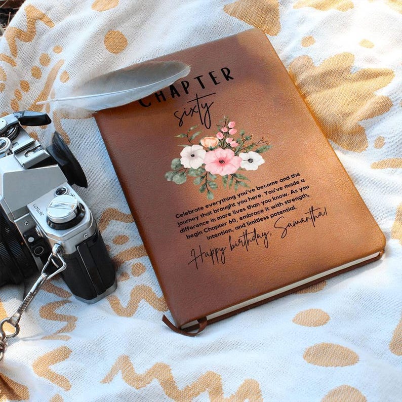 Personalized 60th Birthday Gift Turning Sixty Notebook 60 Years Old ...