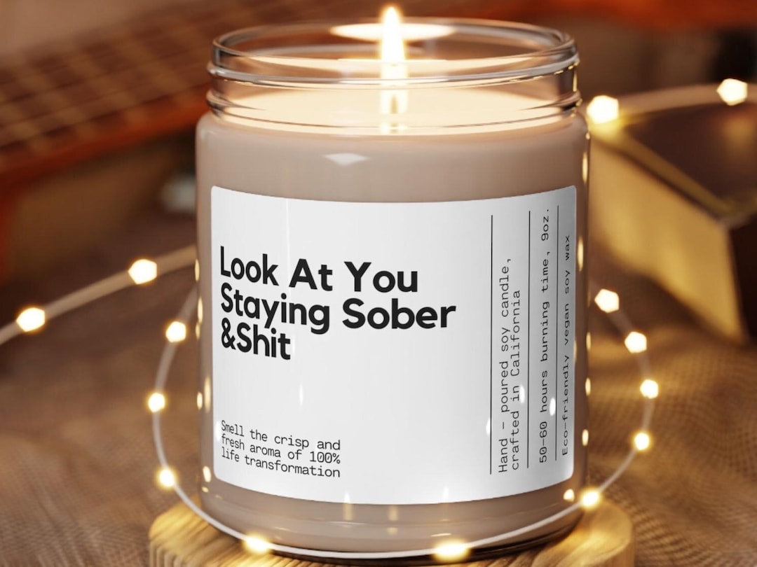 One Year Sober Gift, Sober Sobriety, 1 Year Sober, 10 Years Sober, Gift ...