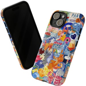 Collage Phone Case Scrapbook Phone Case Aesthetic iPhone Case Italian Summer iPhone 15 Pro Max ...