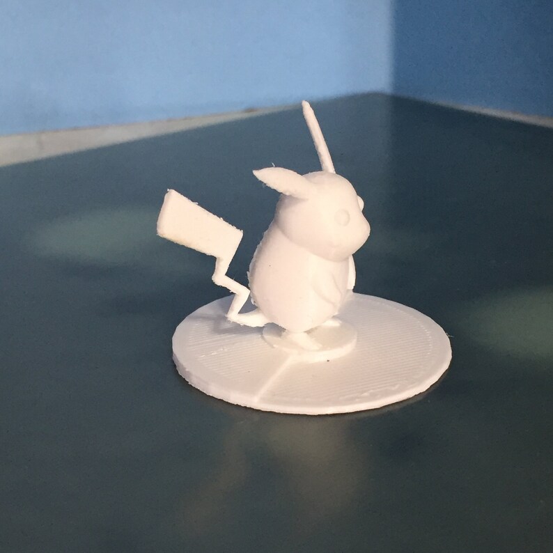 3d Printable Pikachu Miniature - Etsy