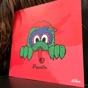 Peeping Phanatic Print Poster - Philadelphia Phillies - Etsy