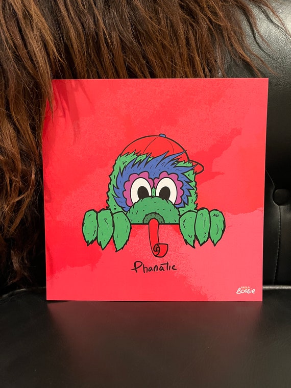Peeping Phanatic Print Poster Philadelphia Phillies - Etsy