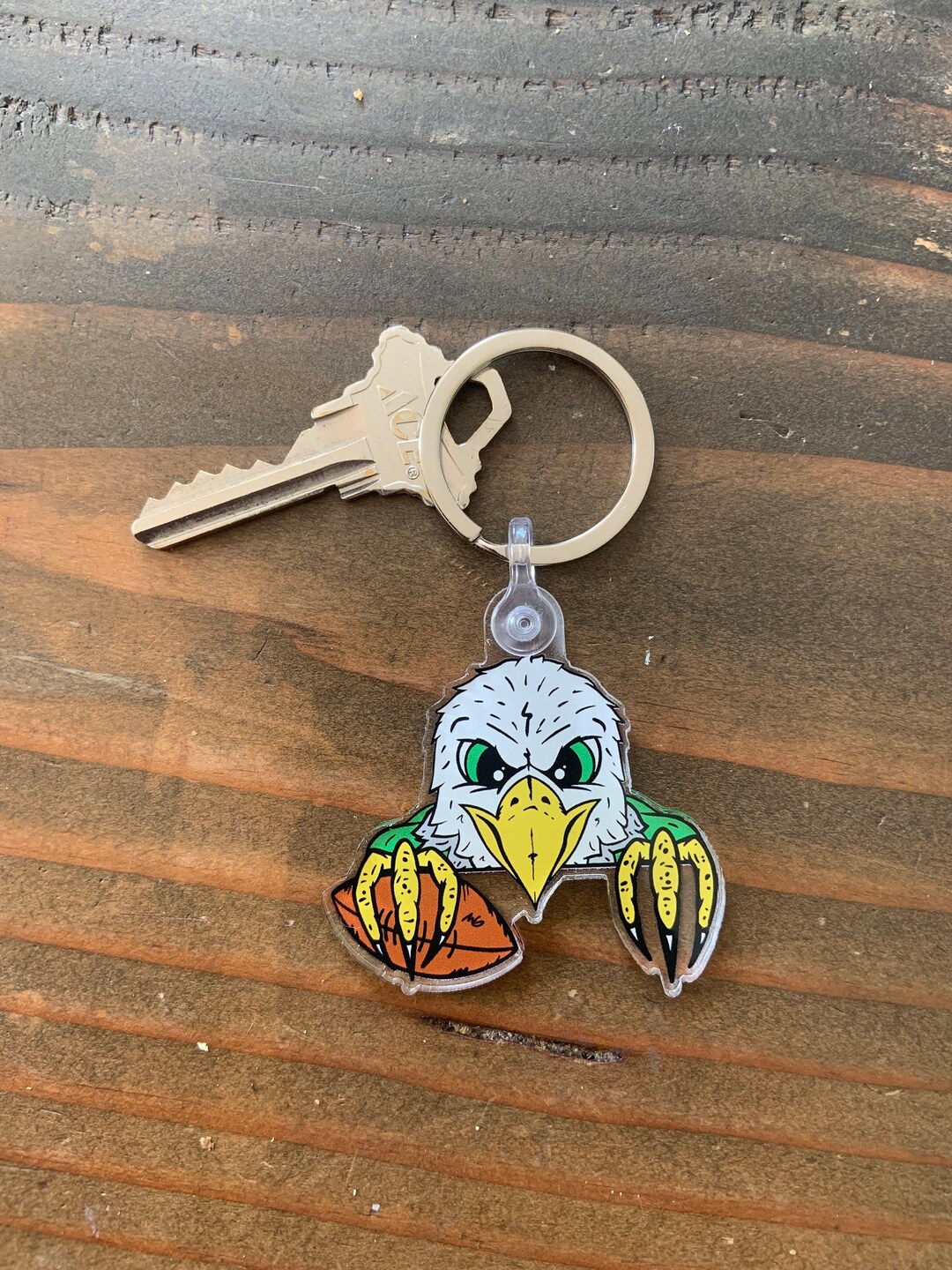 Peeping Swoop Keychain - Retro Inspired Philadelphia Eagles - Etsy
