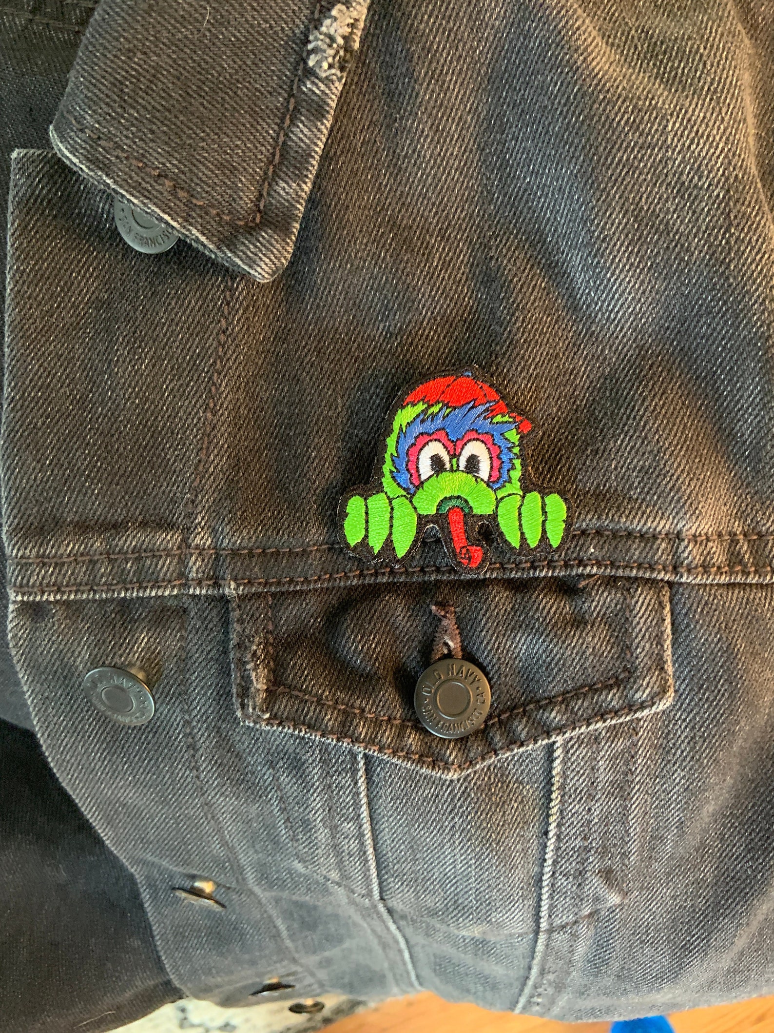 Peeping Phanatic Patch Philadelphia Phillies Retro Vintage - Etsy