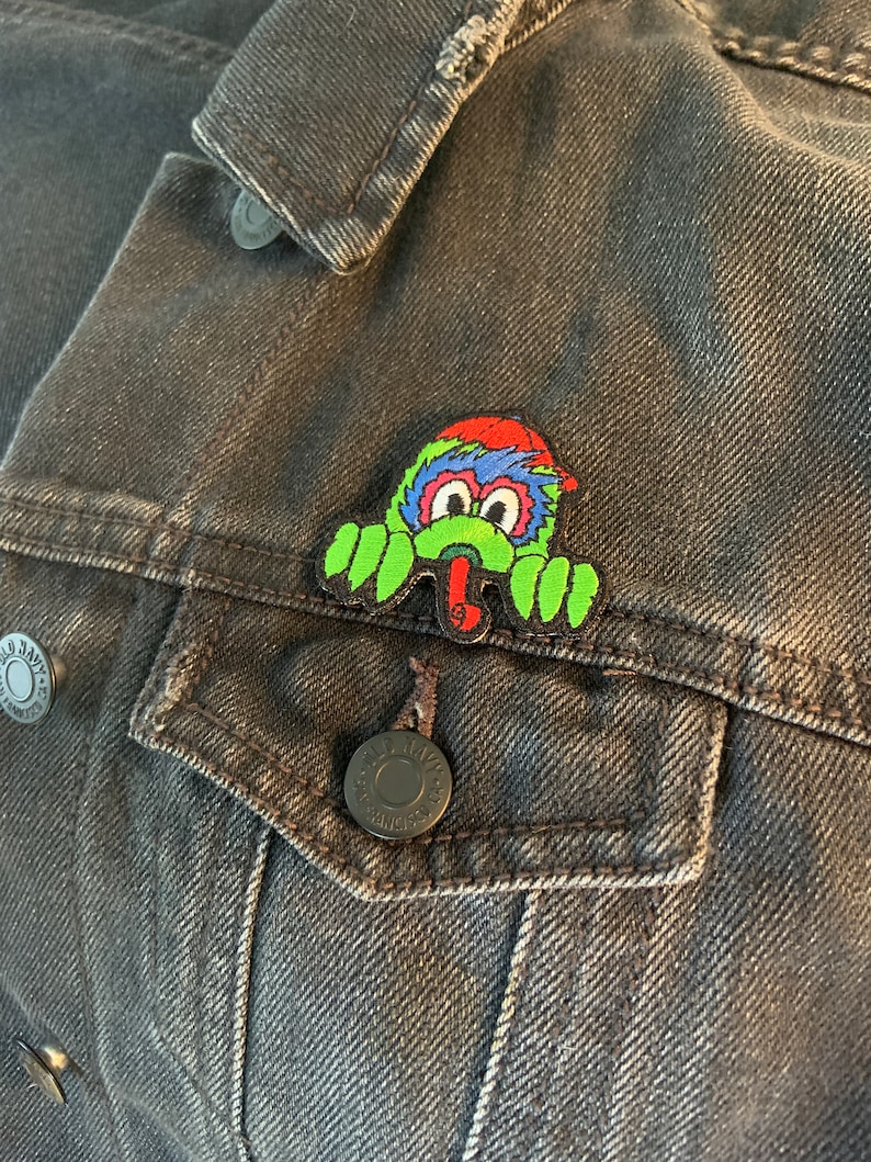 Peeping Phanatic Patch Philadelphia Phillies Retro Vintage - Etsy