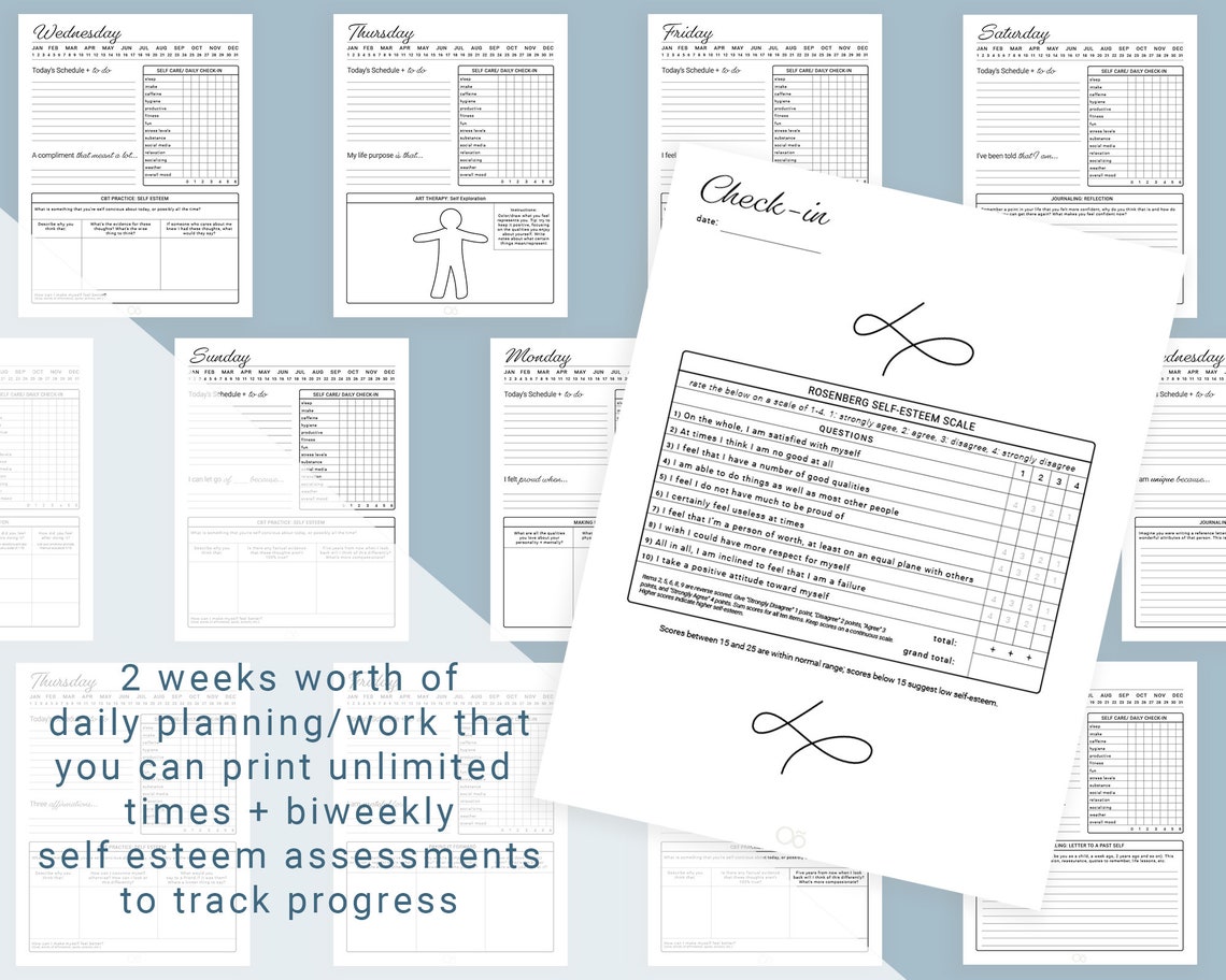 CBT Self Esteem Daily Planner Printable Instant Download Etsy cbt-self-esteem-daily-planner-printable-instant-download-etsy