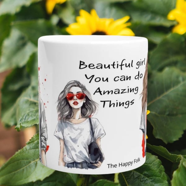 Girl Coffee Mug - Etsy